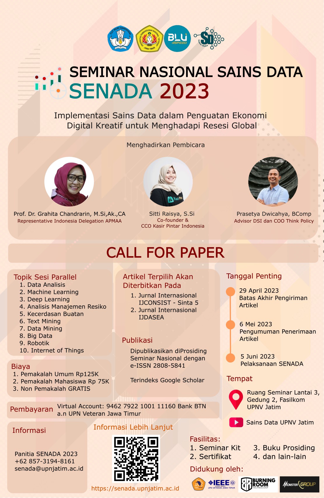 Call for Paper – Senada 2023